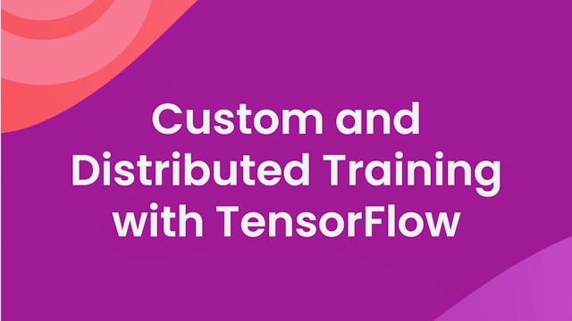 Custom Models Layers And Loss Functions With Tensorflow Coursera